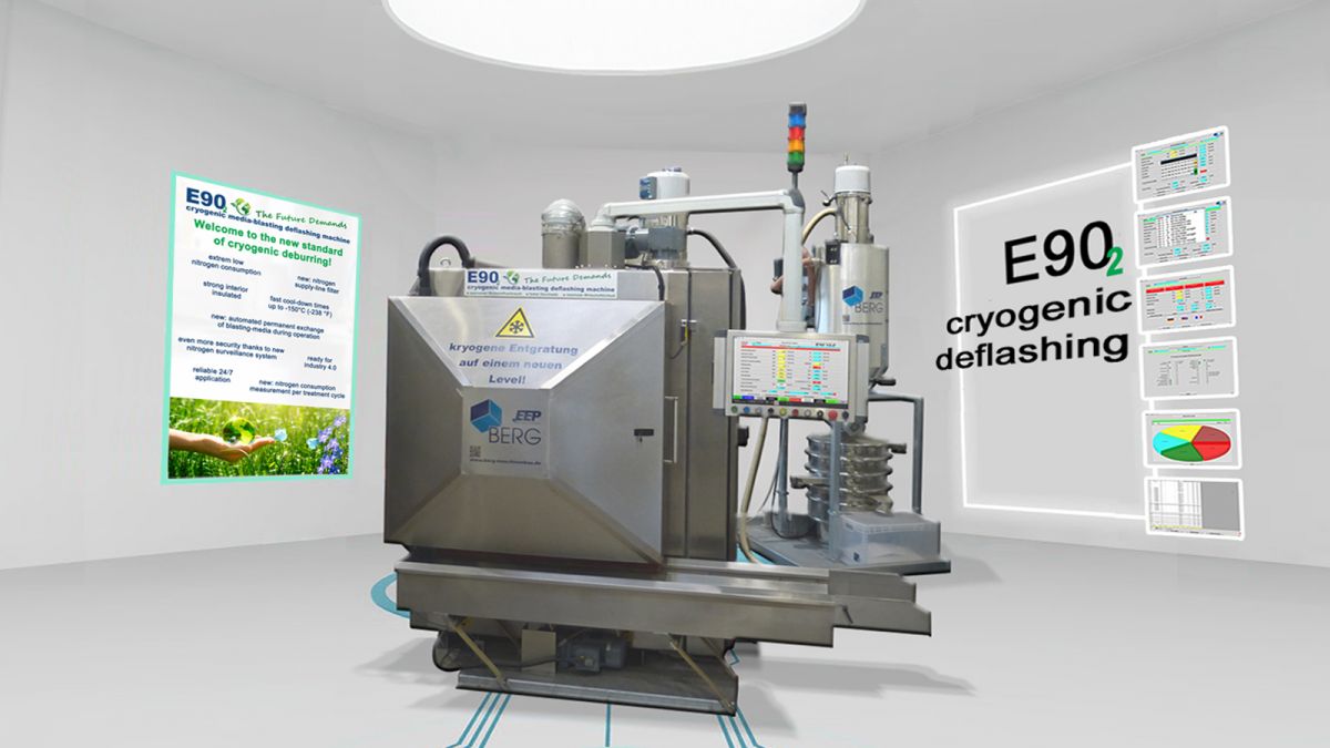 cryogenic deflashing machines - EEP Maschinenbau BERG